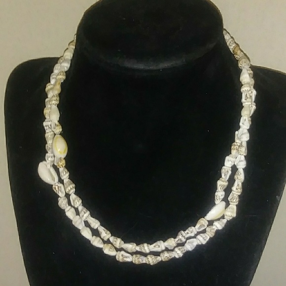 Jewelry | Vintage Baby Conch And Cowrie Shell Necklace | Poshmark